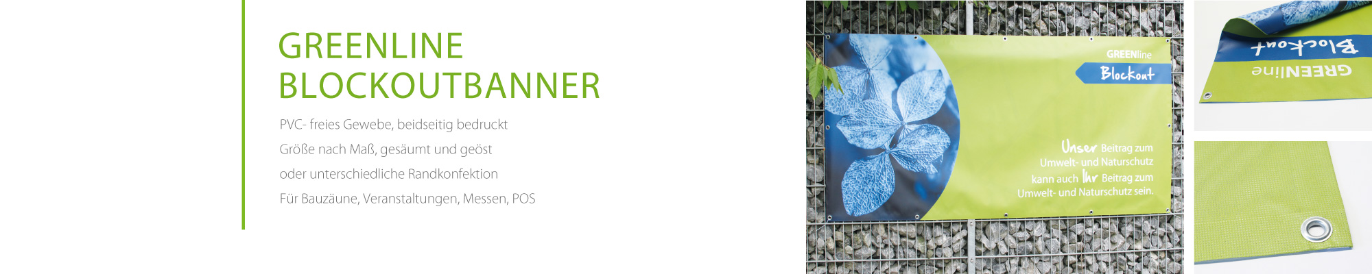 Greenline - PRISMA WERBUNG GmbH - Werbedruck, Plakatdruck uvm