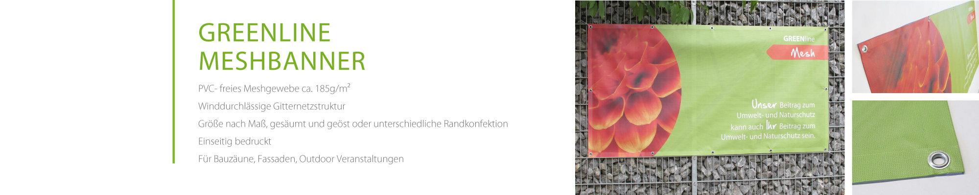 Greenline - PRISMA WERBUNG GmbH - Werbedruck, Plakatdruck uvm